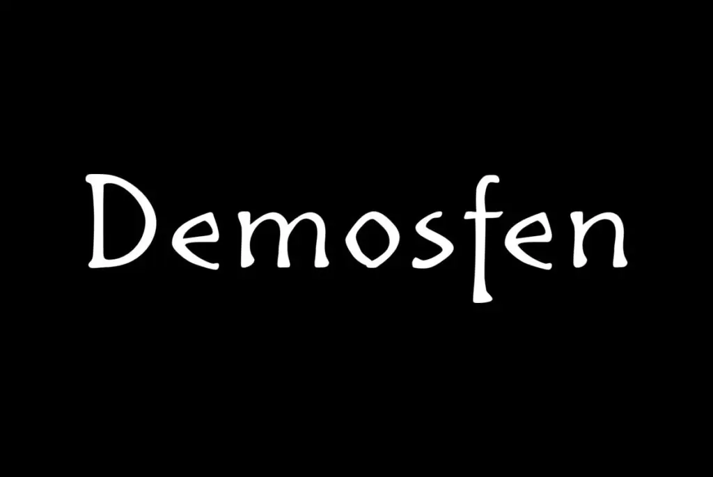 Demosfen – MisterFonts