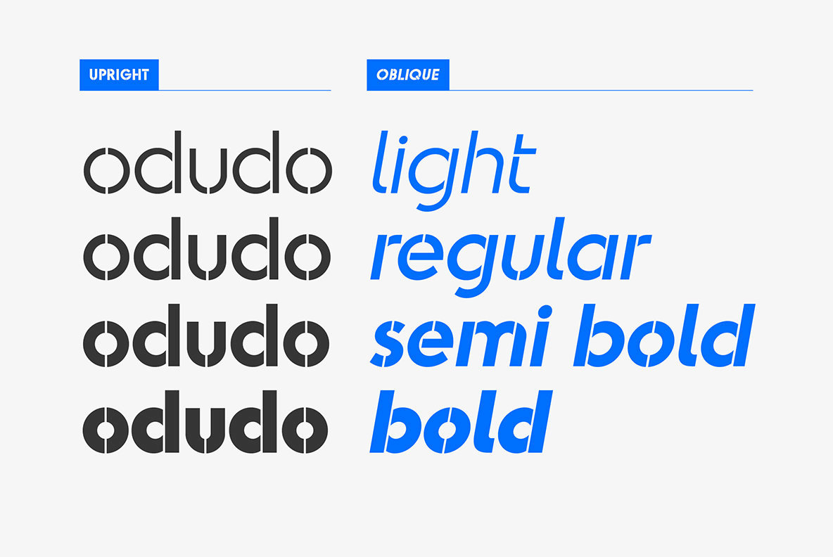Odudo Stencil – MisterFonts