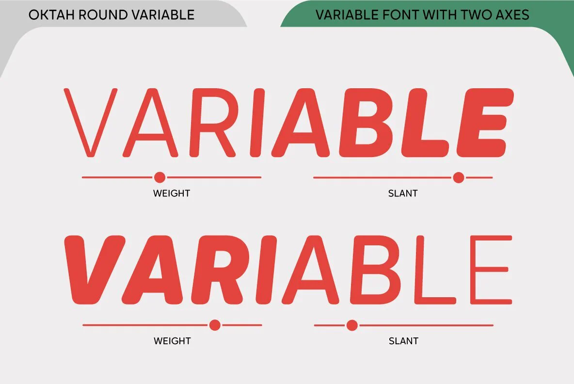 Oktah Round – MisterFonts