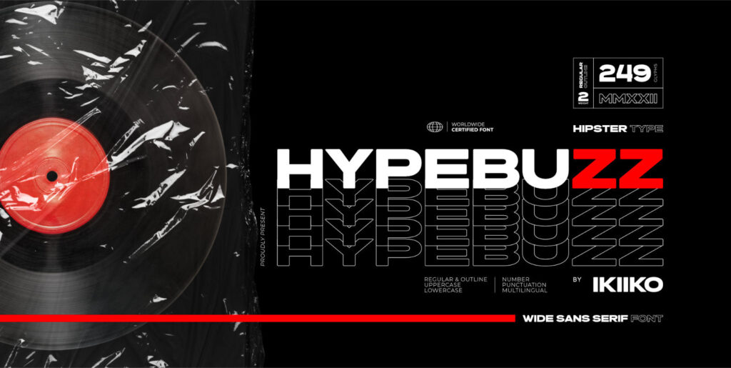 Hypebuzz – MisterFonts