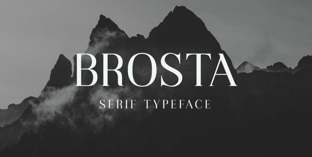 Brosta – MisterFonts