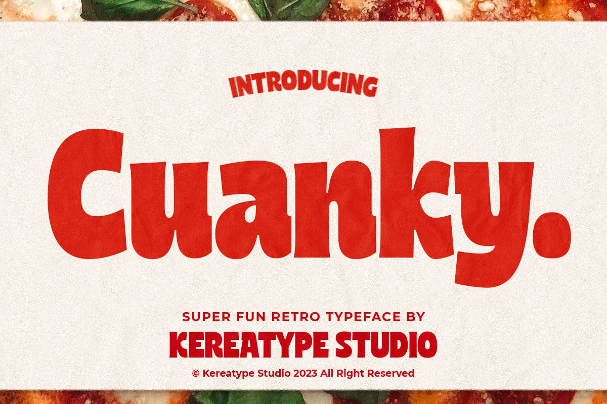 Unveiling Cuanky Font: Classic Retro Charm Meets Futuristic Finesse in ...