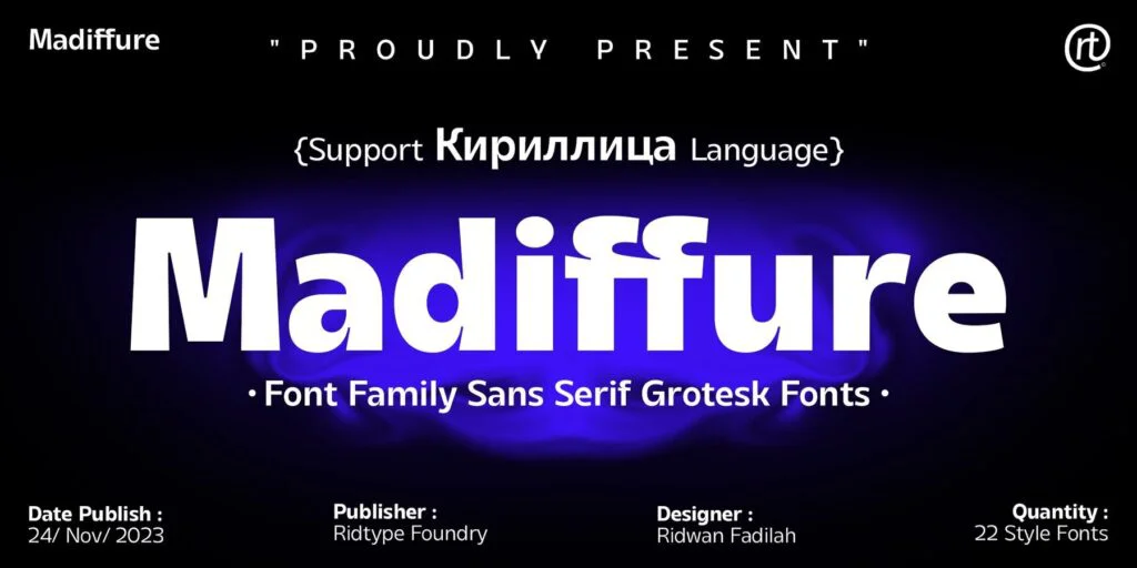 Madiffure Font: A Bold Expression of Art and Utility in Modern ...
