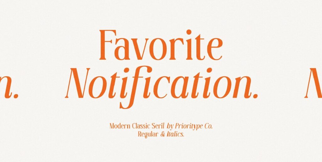 Favorite Notification Font – MisterFonts
