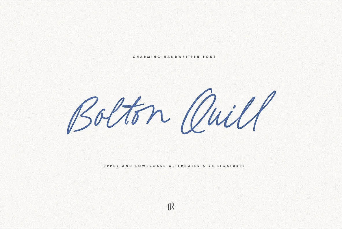 Bolton Quill Script Font – MisterFonts