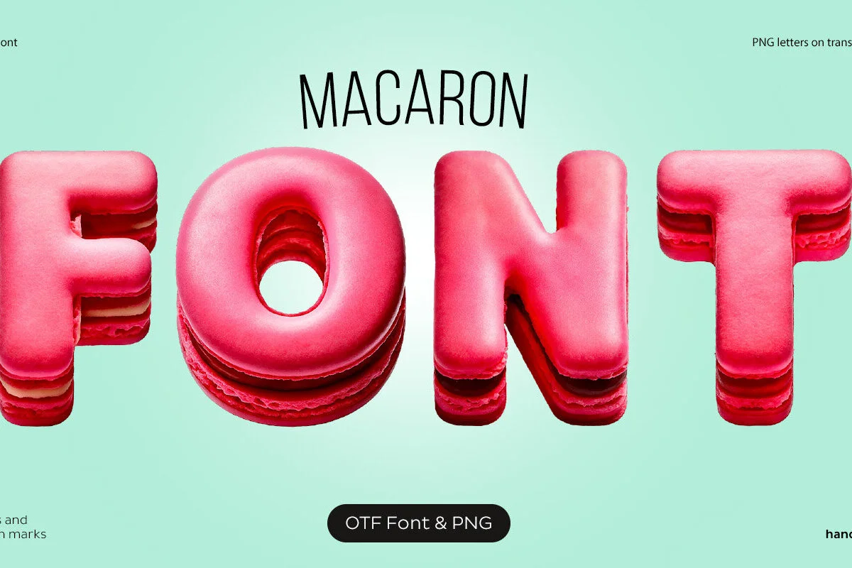 Macaron SVG Font – MisterFonts