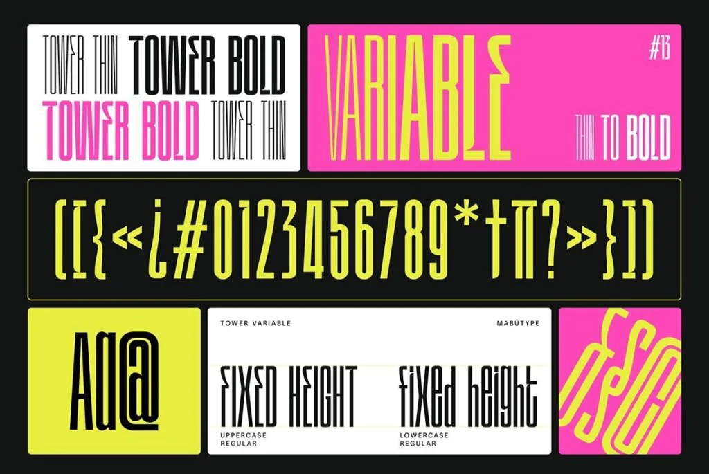 Tower Font – MisterFonts